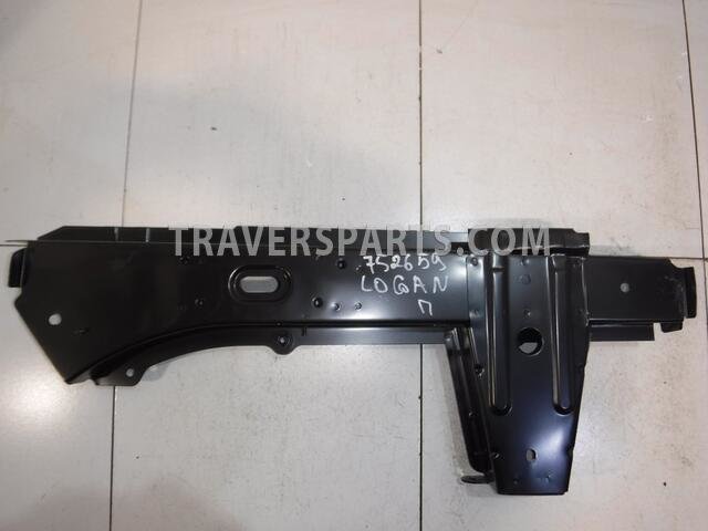 6001546949 Лонжерон передний левый Renault Sandero 1 купить бу по цене ...